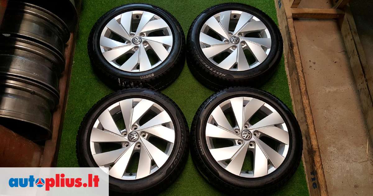 Volkswagen R17 5X112mm ET46 J6.5 NAUJI, lengvojo lydinio, R17 | A22800552