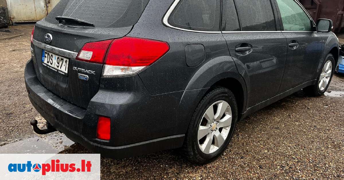 Subaru Outback Boxer diesel mechaninė dėžė ty756w1abb kablys bagažinė ...