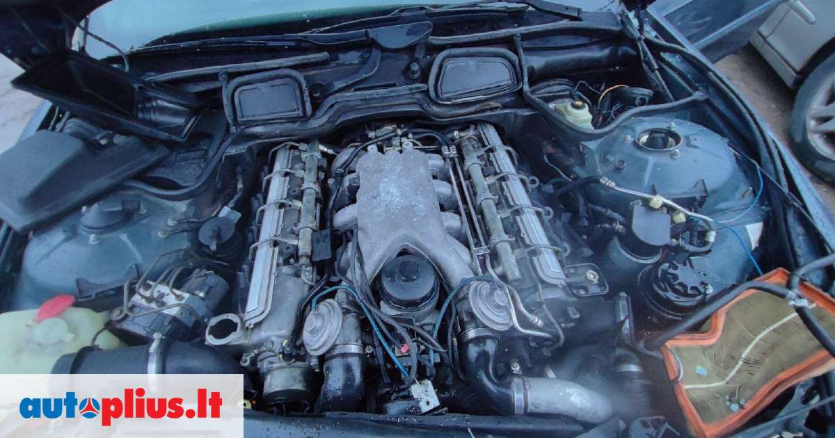 BMW 740 Parduodame bmw 7 e38 2000m 4 0d 180kw dalimis motor m67d40 gea ...