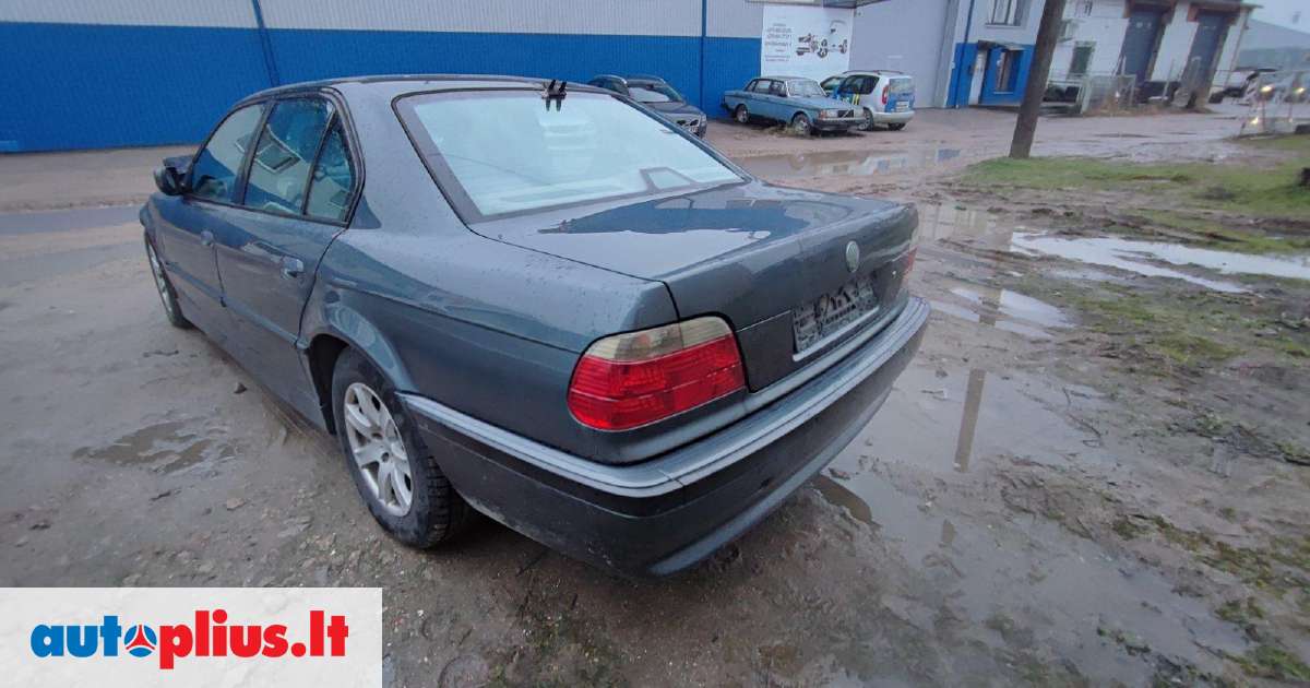 BMW 740 Parduodame bmw 7 e38 2000m 4 0d 180kw dalimis motor m67d40 gea ...