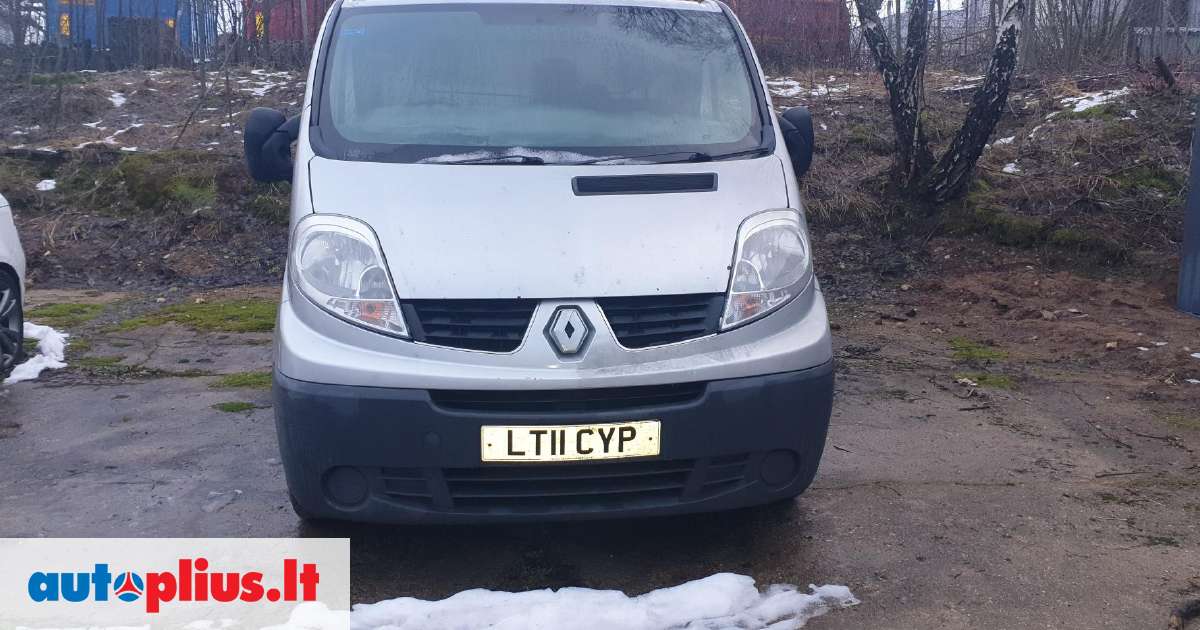 Renault Trafic 2011 m., | A22871146