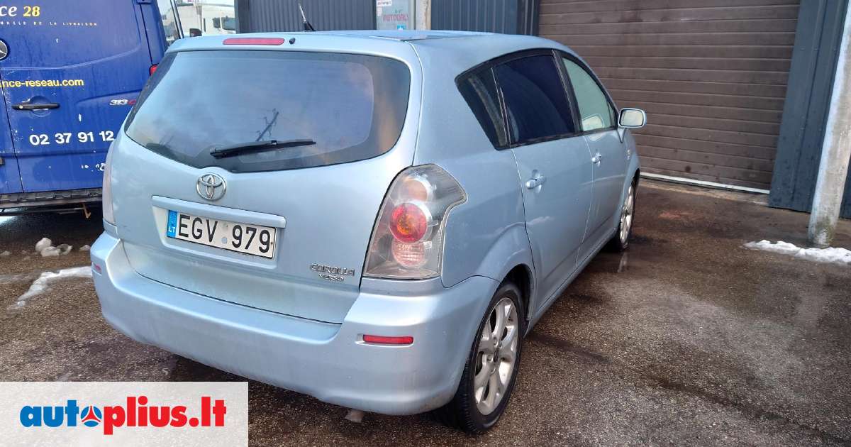 Toyota Corolla Verso dalimis 2005-11 m., | A22907196