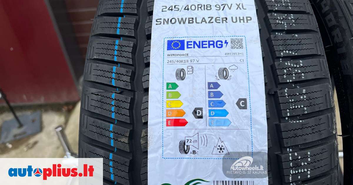 Windforce Snow Blazer UHP, žieminės 245/40 R18 | A22944366