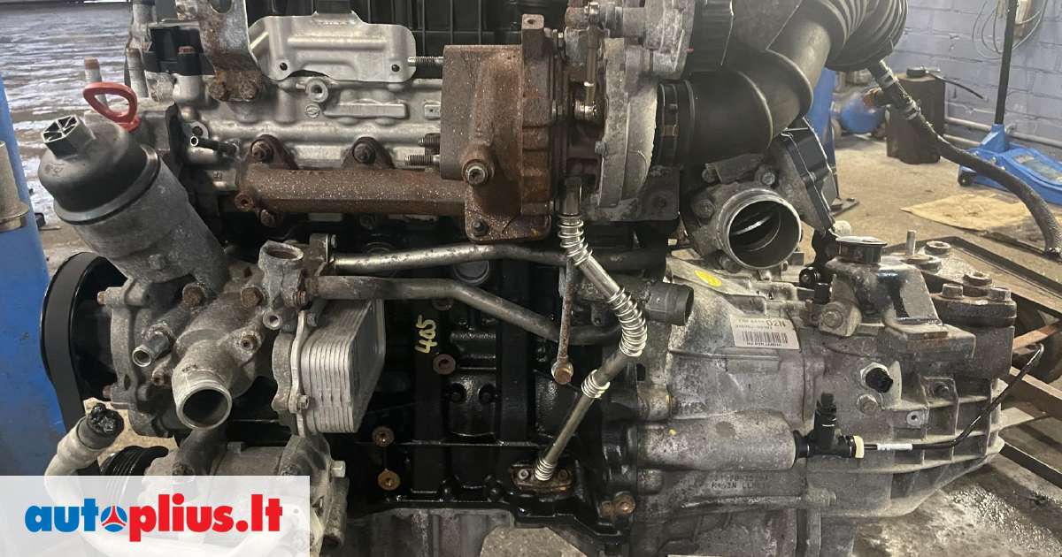 SsangYong Tivoli, D16dtf 673910, D16dtf variklis kuro sistema turbina a ...