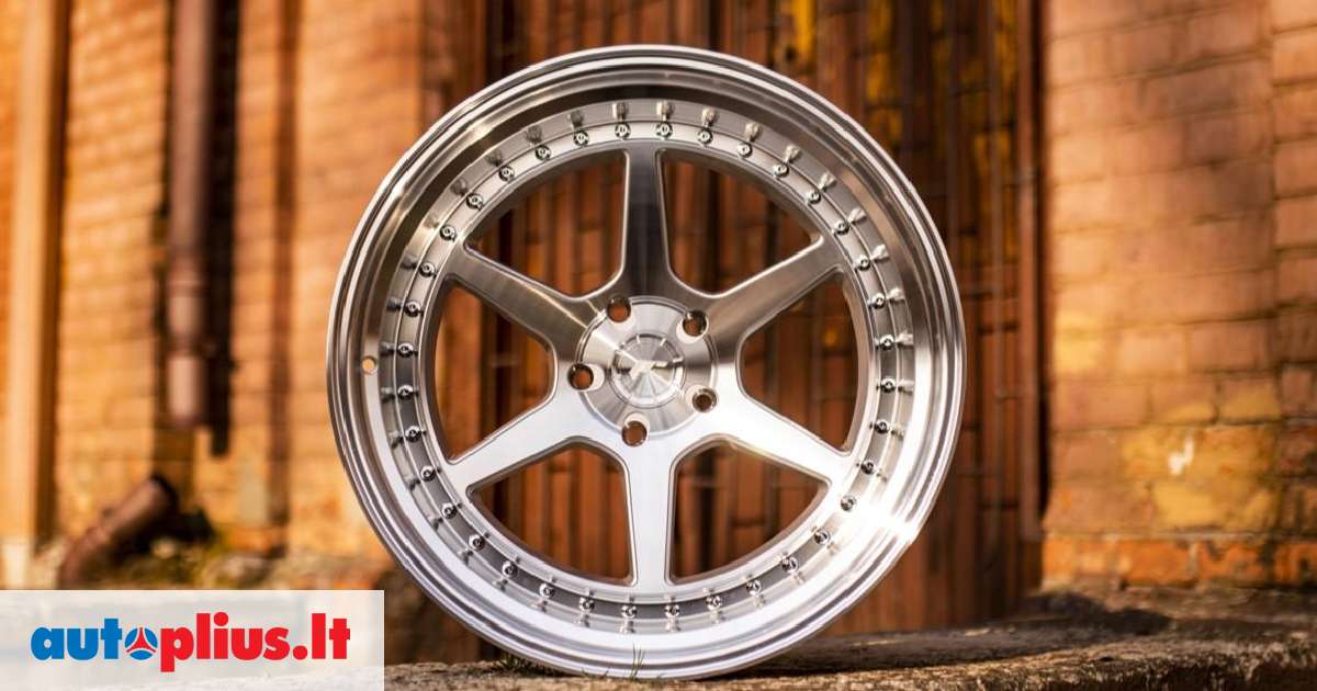 Japan Racing JR43 Silver FlowFormed, lengvojo lydinio, R18 | A20750430