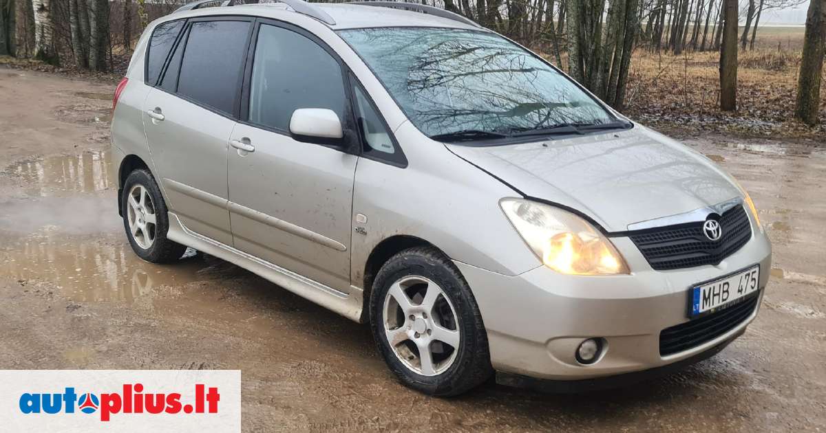 Toyota Corolla Verso dalimis. Europa dalimis 2003-02 m., | A23039746