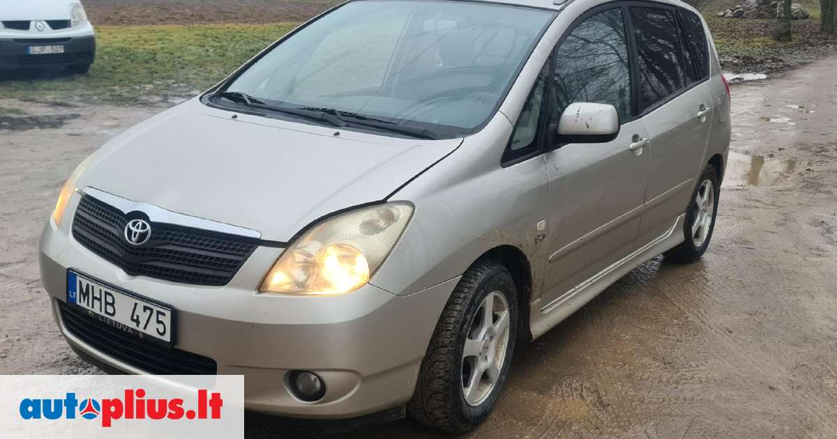 Toyota Corolla Verso dalimis. Europa dalimis 2003-02 m., | A23039746