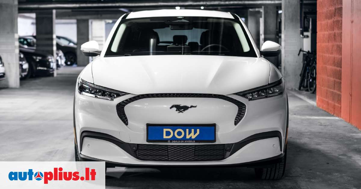 Ford Mustang Mach-E, 76 kWh, apvidus 2021-09 m., | A23046994