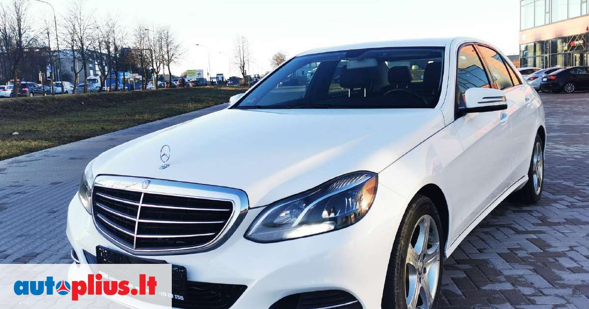 Mercedes-Benz E350, 3.5 l., Седан 2014-03 m., | A23058428