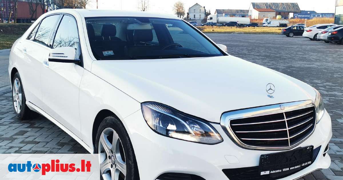 Mercedes-Benz E350, 3.5 l., Седан 2014-03 m., | A23058428
