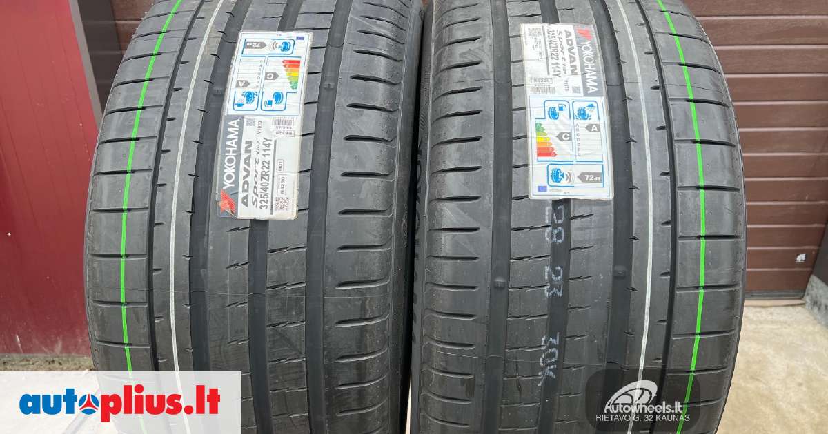 Yokohama Advan Sport V107, vasarinės 325/40 R22 | A23069480