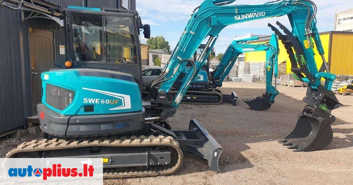 Sunward SWE60UF, ekskavatoriai 2024 m., | A23094217