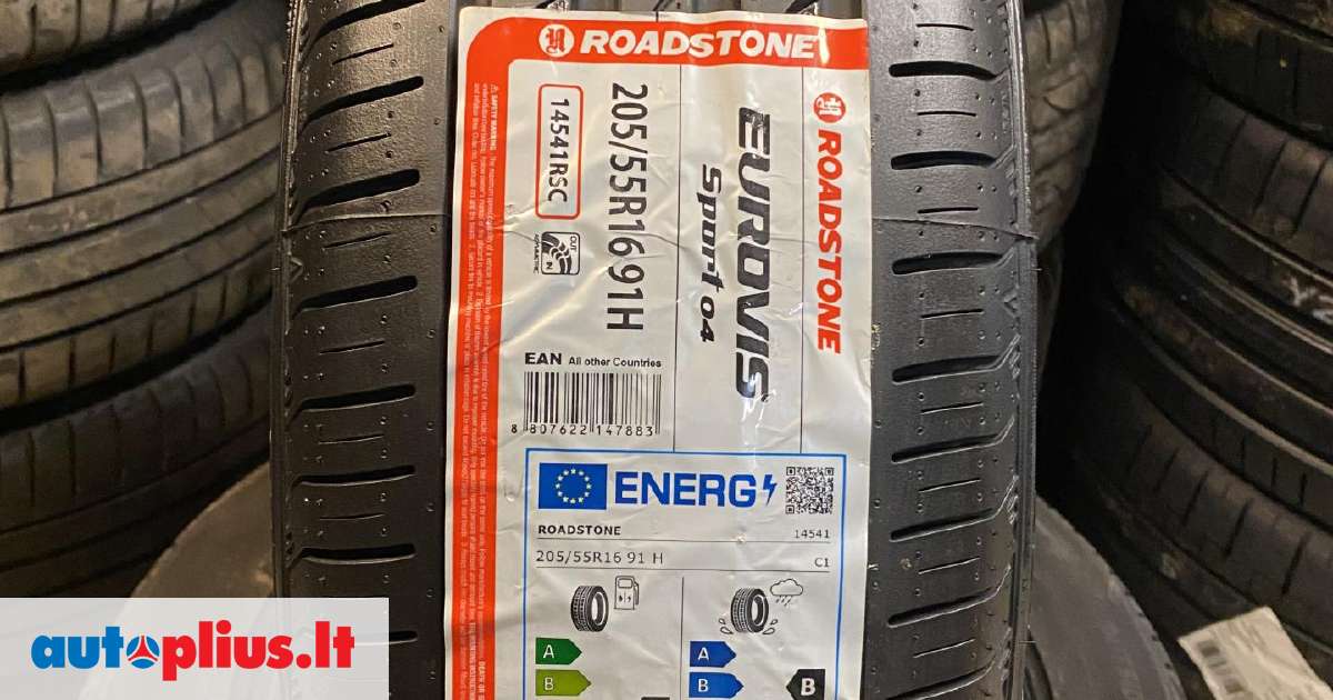 Roadstone Eurovis Sport 04, vasarinės 205/55 R16 | A23104465