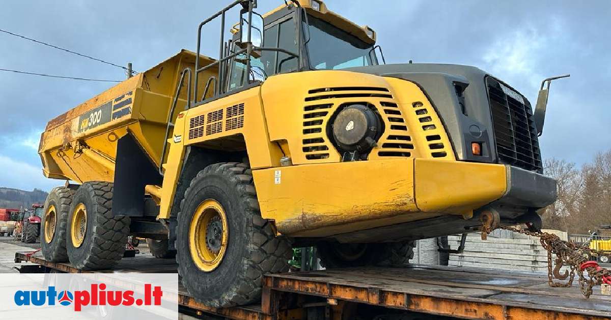 Komatsu HM300-3, savivarčiai (dumper'iai) 2011-11 m., | A23023278