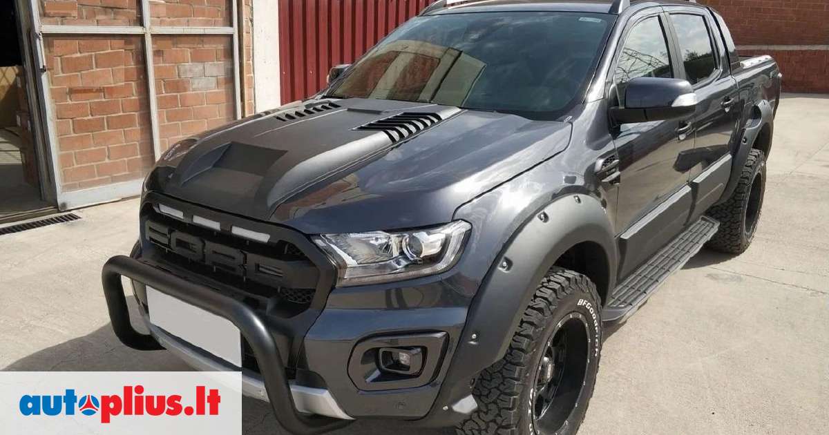 Ford Ranger rocker panels/door sills, fender flares, spoilers 2019 m ...