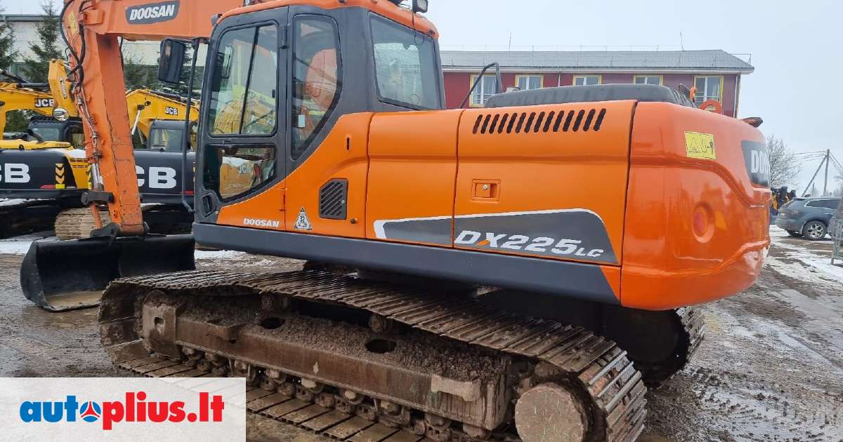 Doosan DX225LC, ekskavatoriai 2013 m., | A23120707