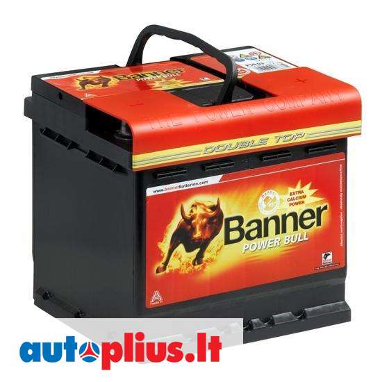 Banner 50 Ah 450A 12V Power Bull akumuliatorius | A23128985