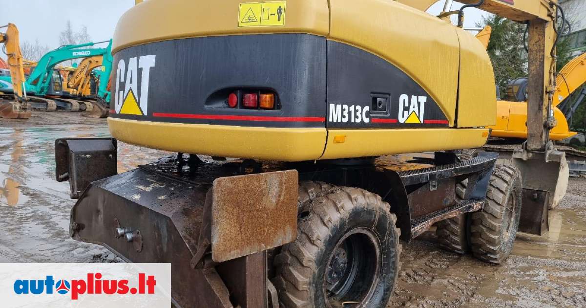 Caterpillar M 313C, ekskavatoriai 2006 m., | A23149025