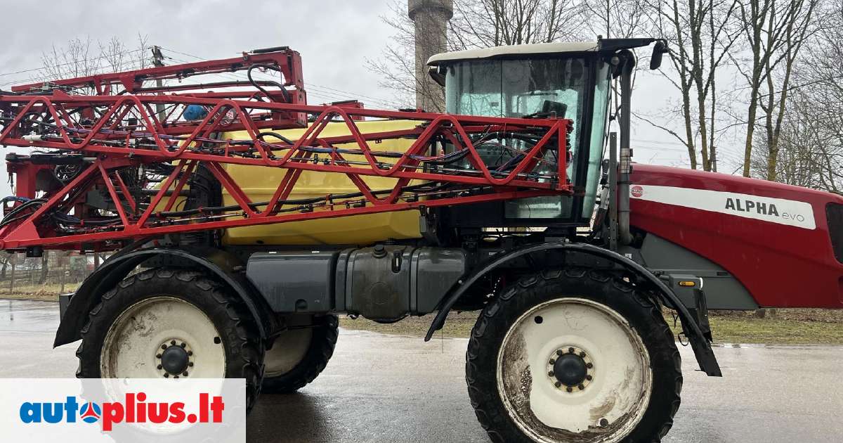 Hardi Evrard Alpha evo, savaeigiai purkštuvai 2012 m., | A23222027