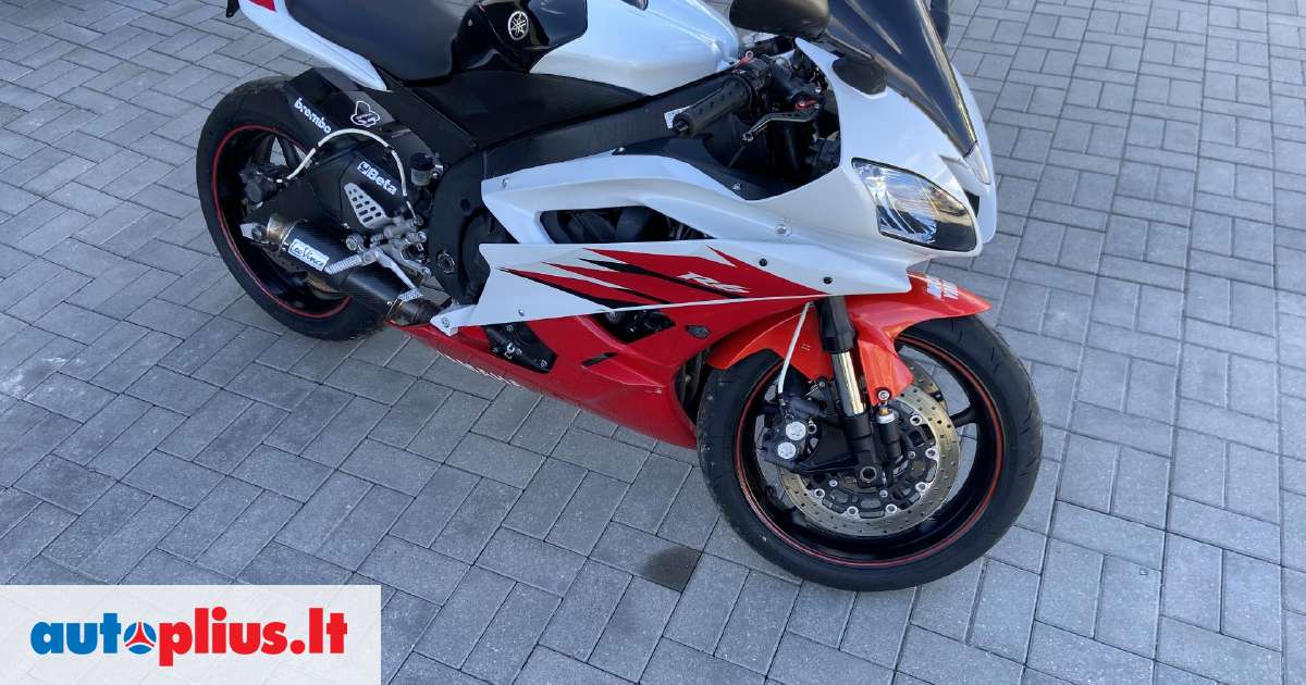 Yamaha R6 600cc, спортбайки / superbikes 2006-09 m., | A23249645