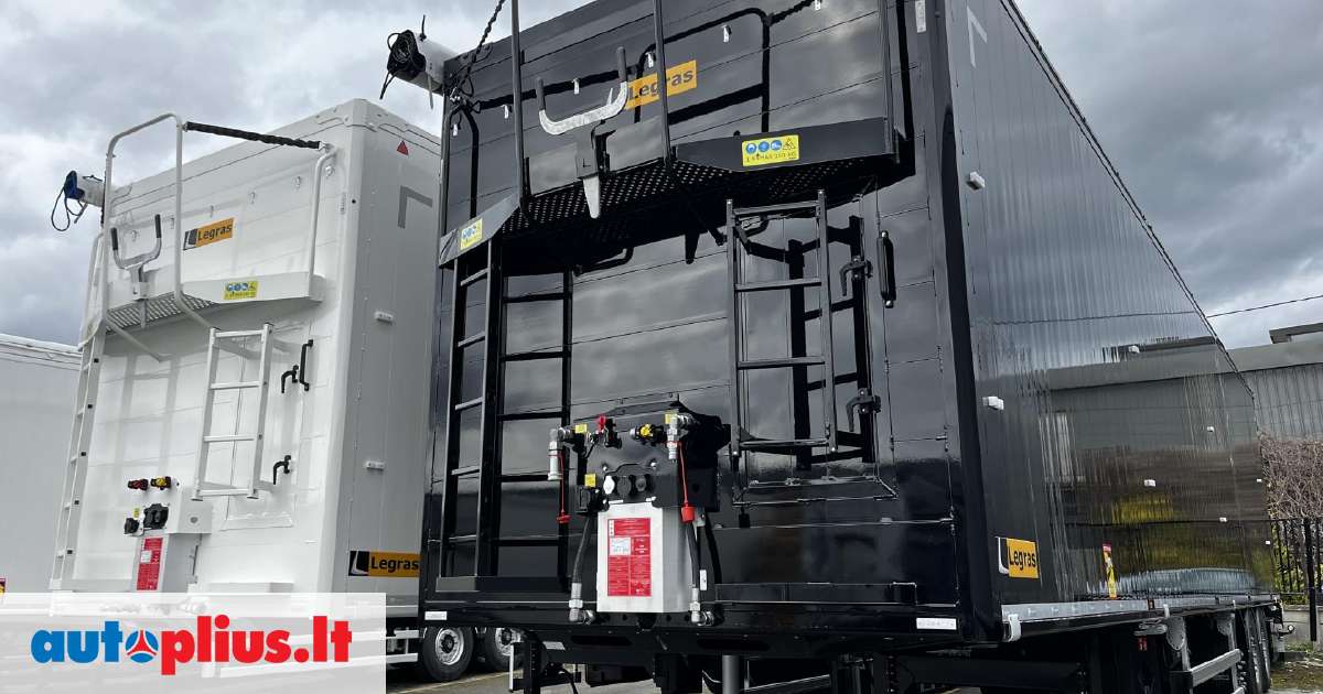 Legras Aliuminis kėbulas, plieninė va, с раздвижным полом 2023 m ...