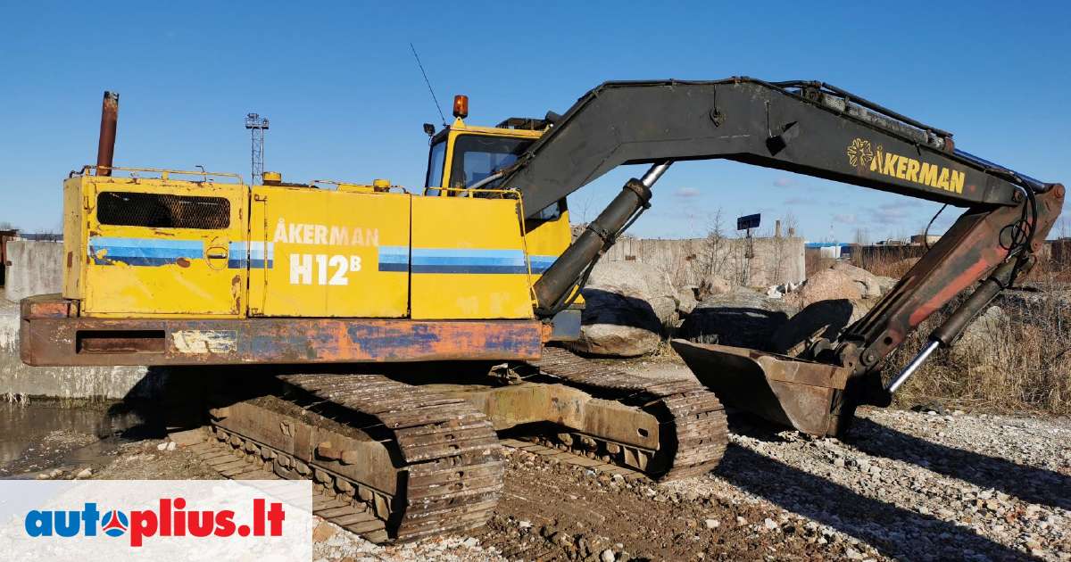 Akerman H12B, ekskavatoriai 1985-05 m., | A23323437