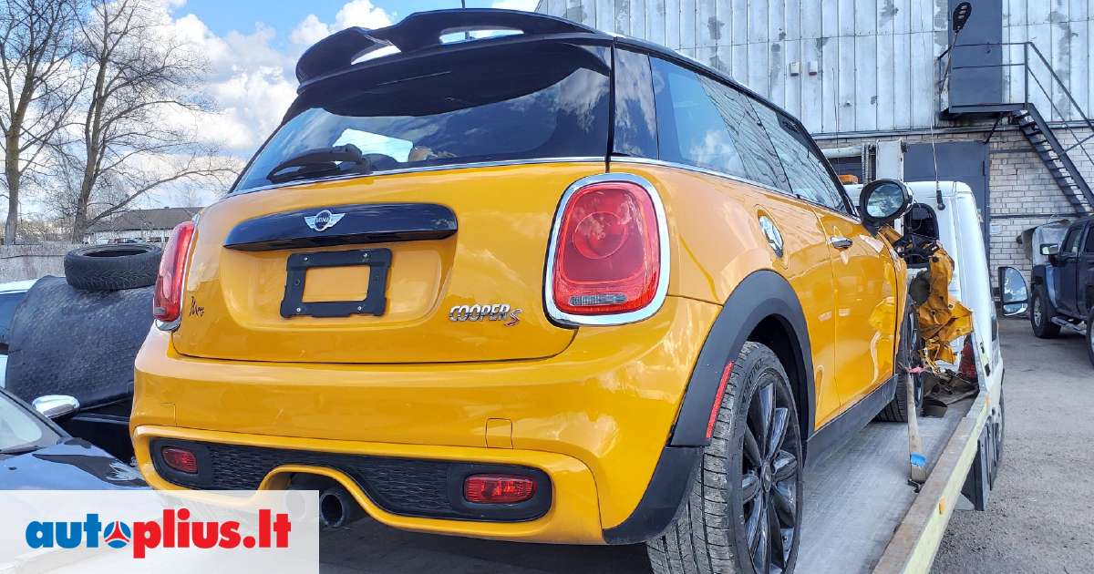 Mini Cooper S dalimis. Variklio kodas b46a20a ryda 51 000 miliu 2016-01 ...