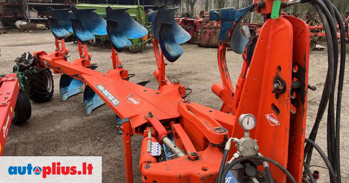 Kuhn Vari - Master 153, plūgai | A23425537 Kuhn Vari - Master 153, plūgai | A23425537