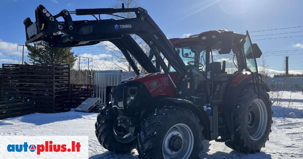 Case-IH Maxxum 115, traktoriai 2018 m., | A23426457