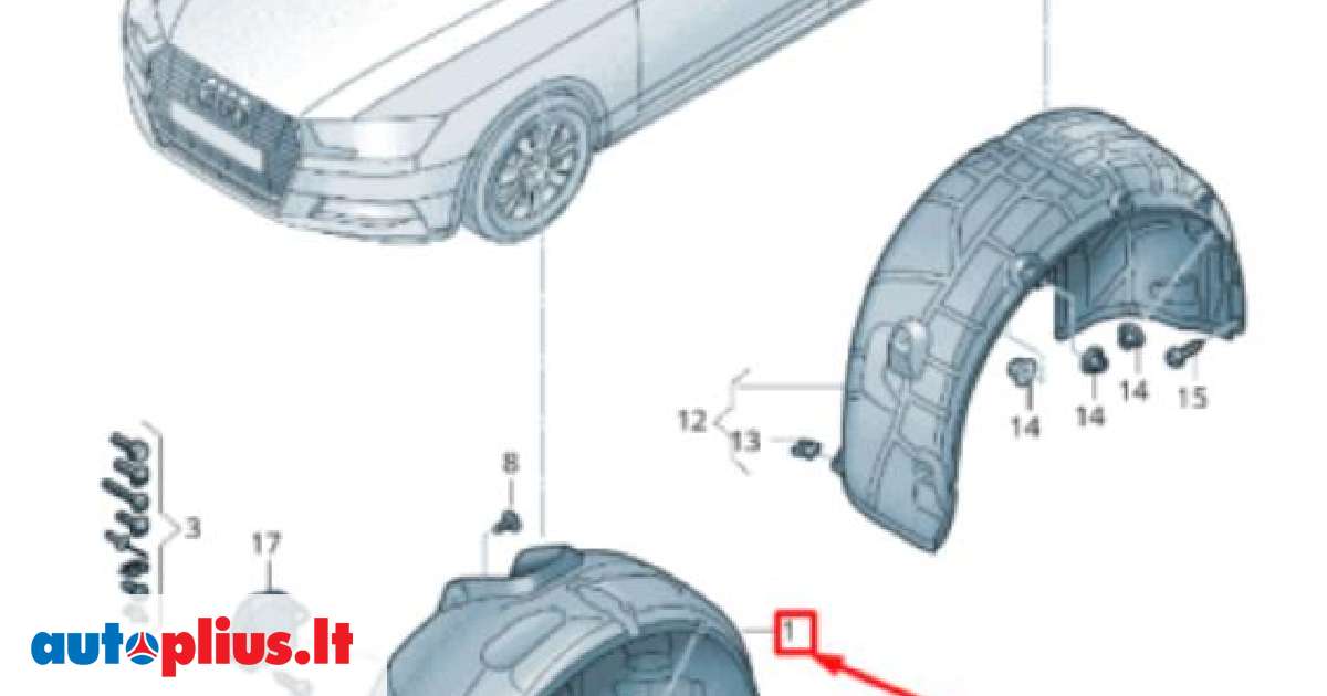 Audi A4 dalimis. Www partspro lt info partspro lt 370 644 08888 nau ...