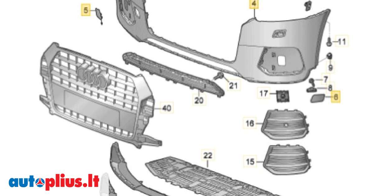 Audi Q3 dalimis. Www partspro lt info partspro lt 370 644 08888 nau ...