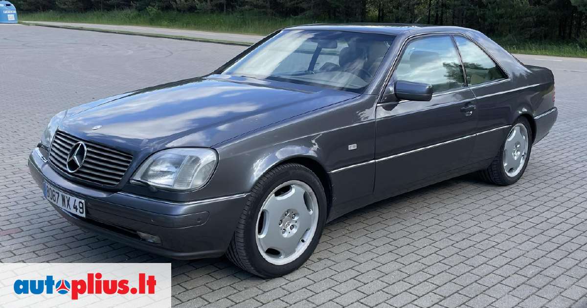 Mercedes-Benz CL420, 4.2 l., kupė (coupe) 1997 m., | A23446689