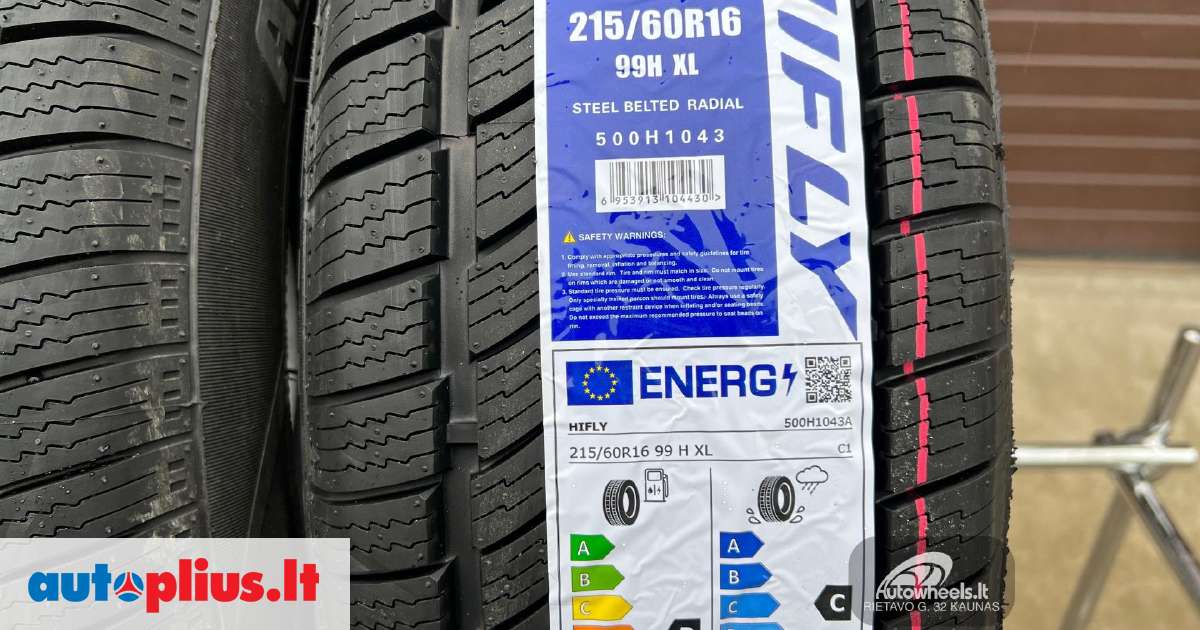 HI FLY All - Turi 221, universalios 215/60 R16 | A23478007