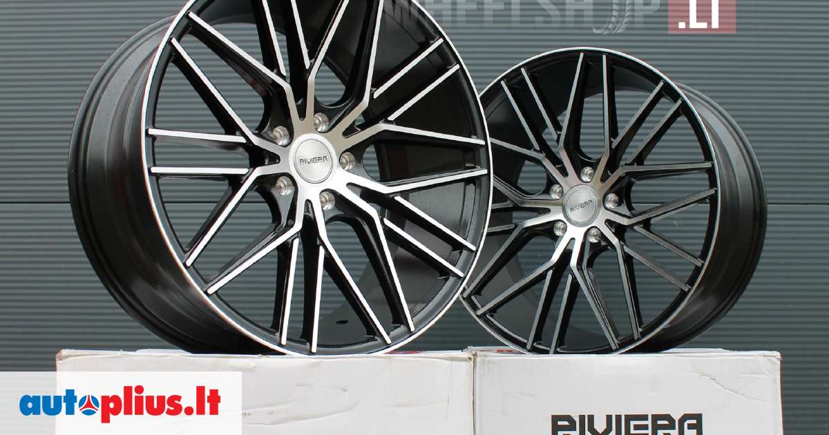 RIVIERA RV130 Black Polished, lengvojo lydinio, R22 | A20386046