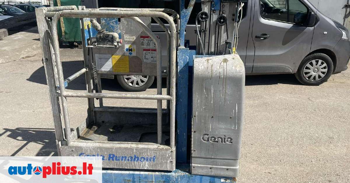 Genie GR12, žirkliniai keltuvai 2006 m., | A23515933