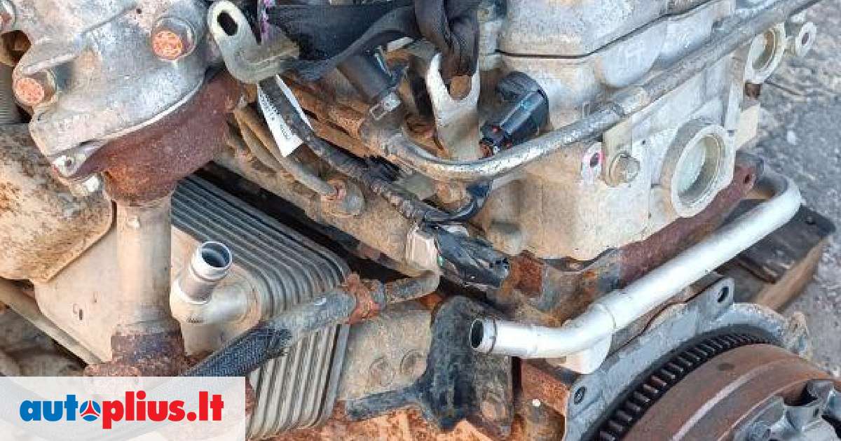 Mitsubishi L200, 4D56U, Tik pilnas variklis 4d56u yra video kelyje ir ...