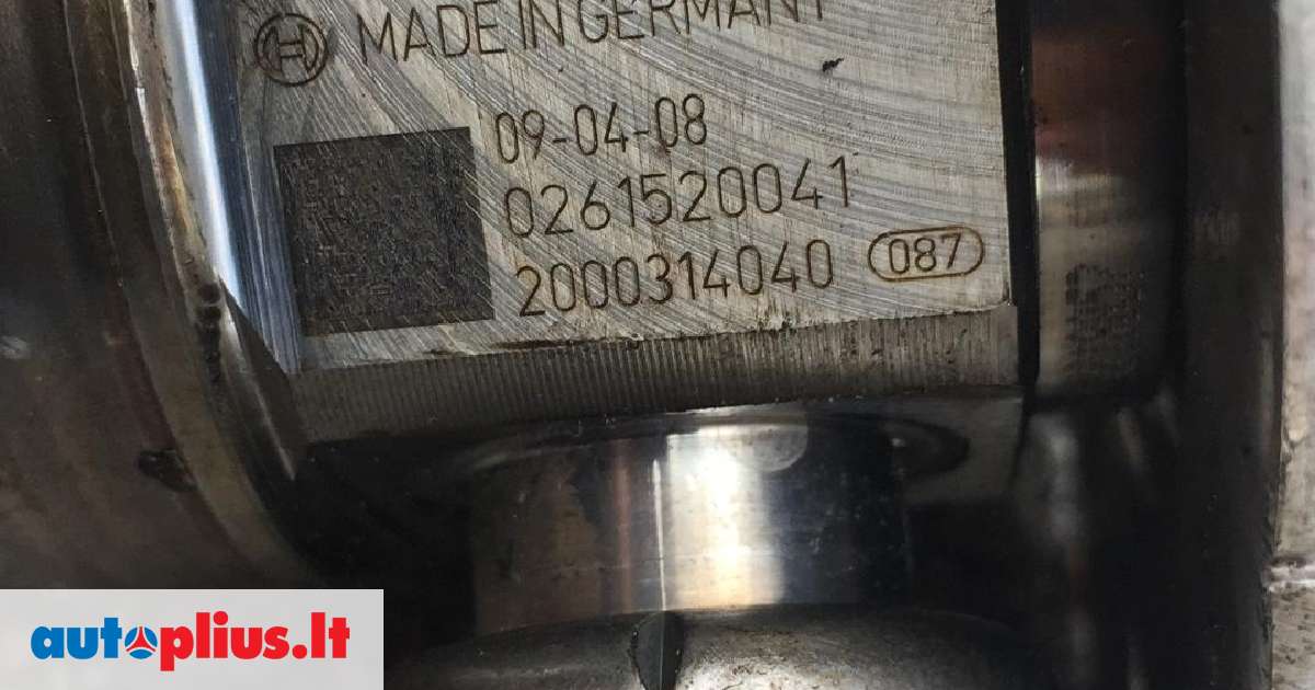 BMW 320, N43b20 7562473 0261520041, variklio detalės 2009 m., | A23523849