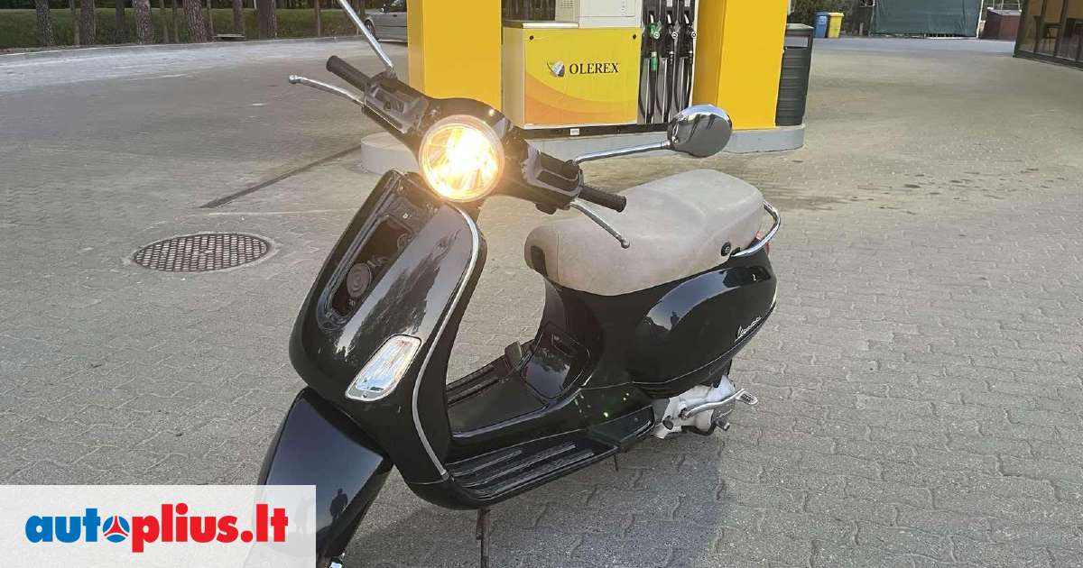 Piaggio Vespa 125cc, motoroleriai / mopedai 2006-11 m., | A23542879