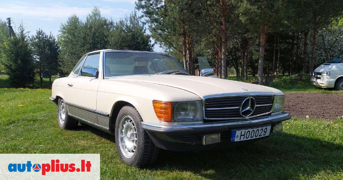 Mercedes-Benz SL280, 2.8 l., kabrioletas 1984-01 m., | A23575291