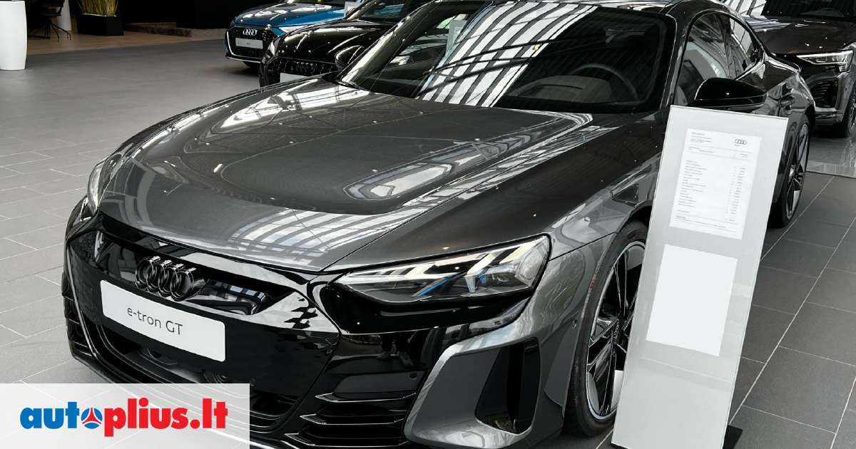 Audi e-tron GT, 95 kWh, coupe 2023 m., | A23616303