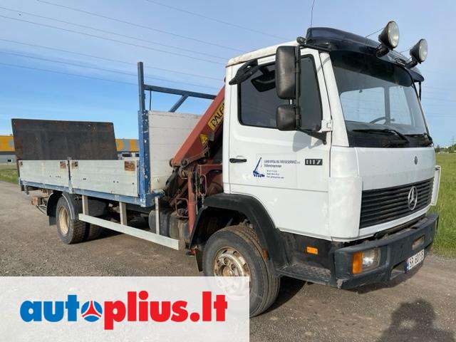 Mercedes-Benz 1117, su kranu 1995-07 m., | A23620413