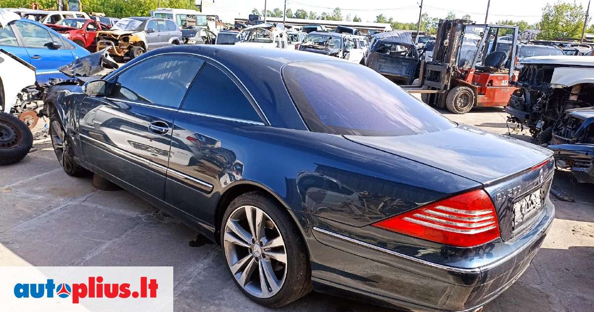 Mercedes-Benz CL500, W215, for parts. Mercedes benz w 215 coupe 5 0i kw ...