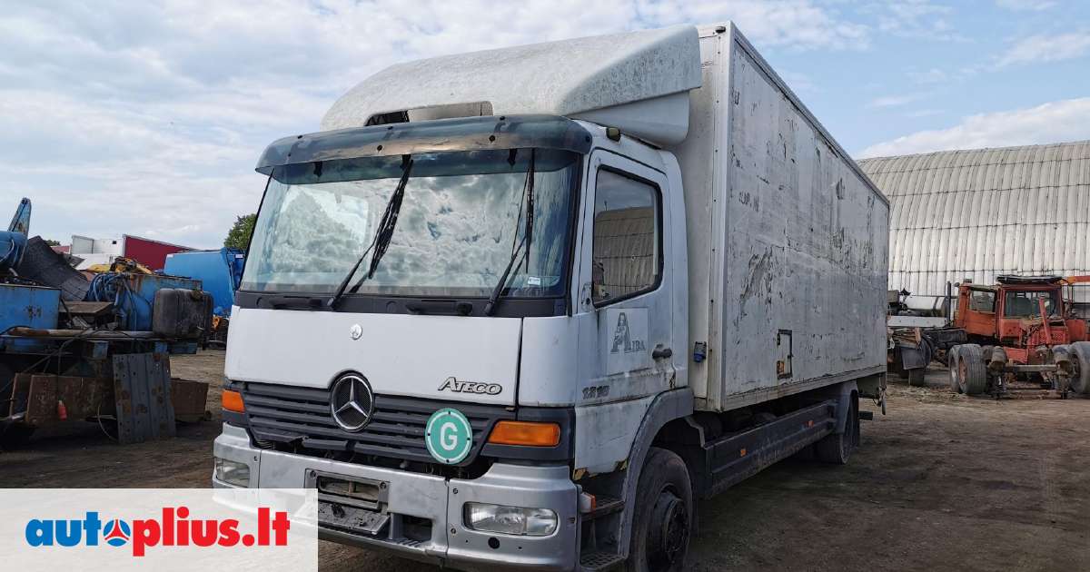 Mercedes-Benz Atego 1218, sunkvežimiai 2001-11 m., | A23650479