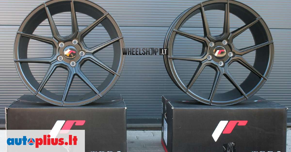 Japan Racing JR30 Black Matt, lengvojo lydinio, R19 | A23651085