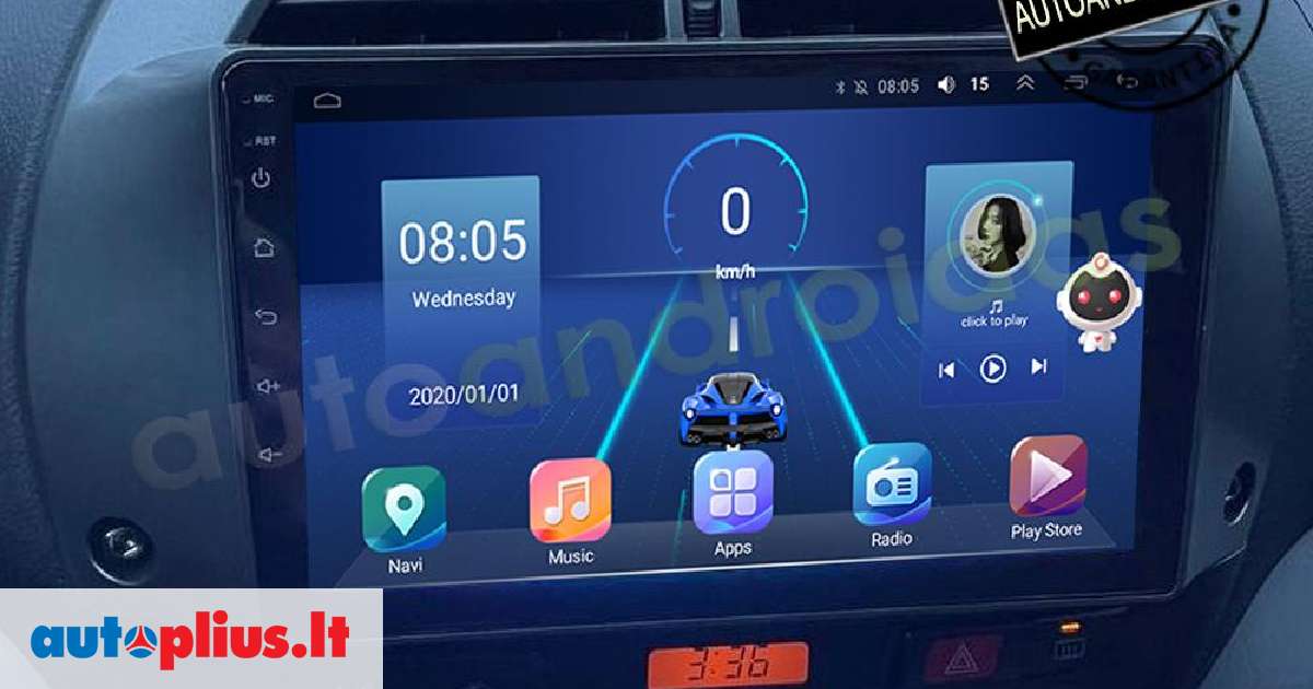 Toyota TOYOTA RAV4 2001-06 Android multimedija GPS/WiFi/USB/Bluetooth/9 ...