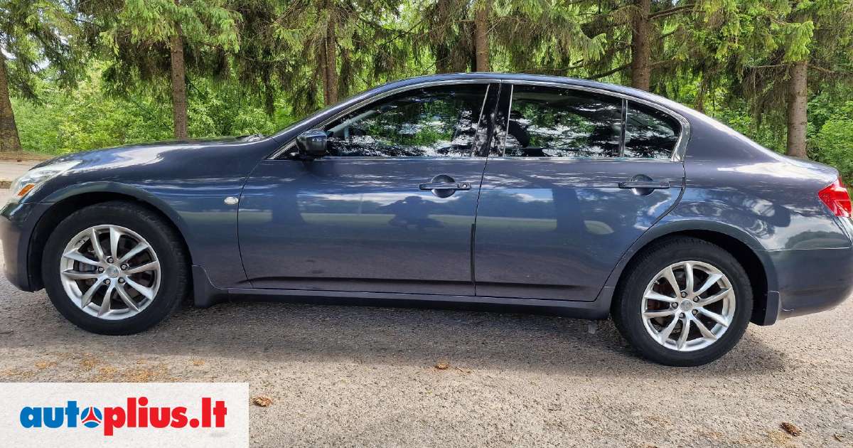 Infiniti G37, 3.7 l., sedanas 2009-08 m., | A23672451