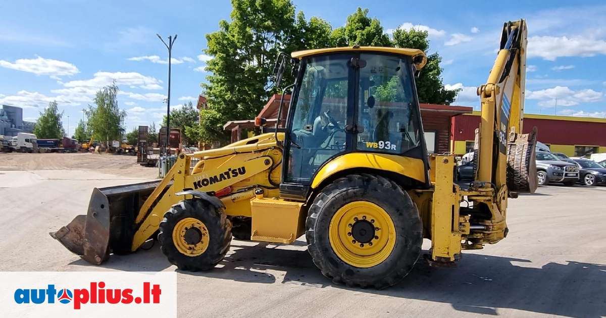 Komatsu WB 93 S-5EO, ekskavatoriniai krautuvai 2008 m., | A23706657