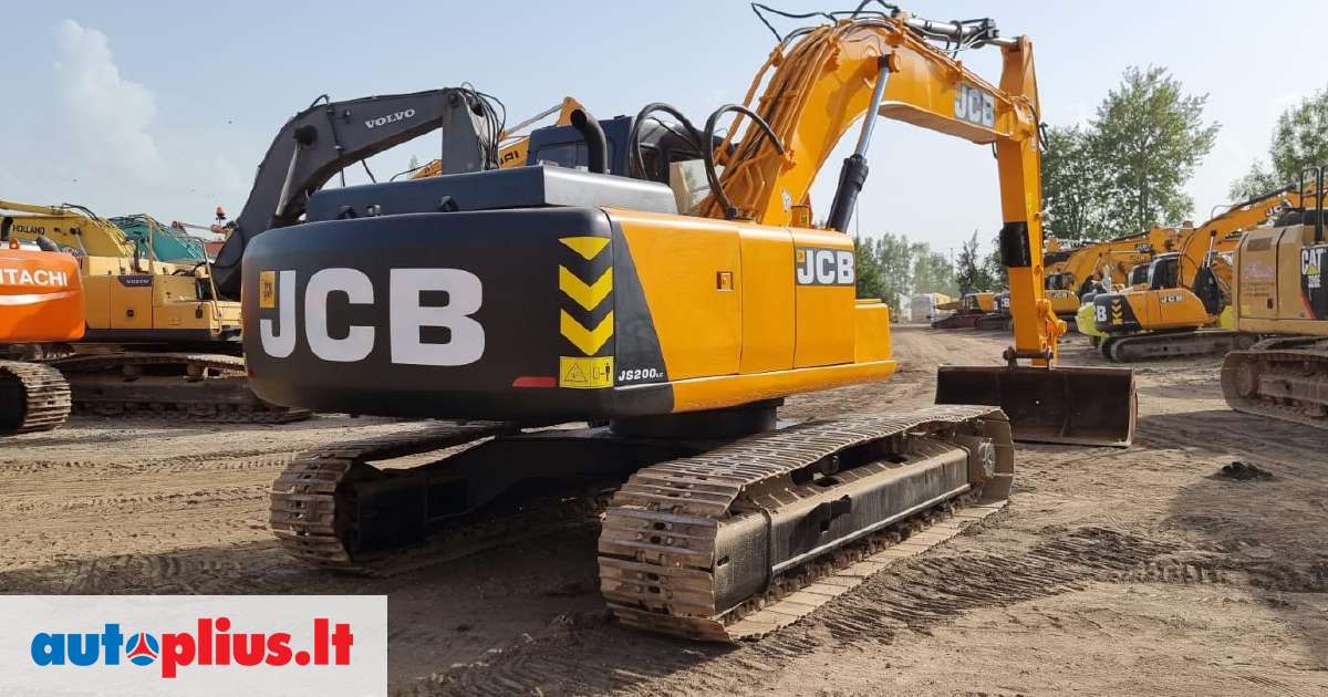 JCB JS 200LC, ekskavatoriai 2001 m., | A23720007