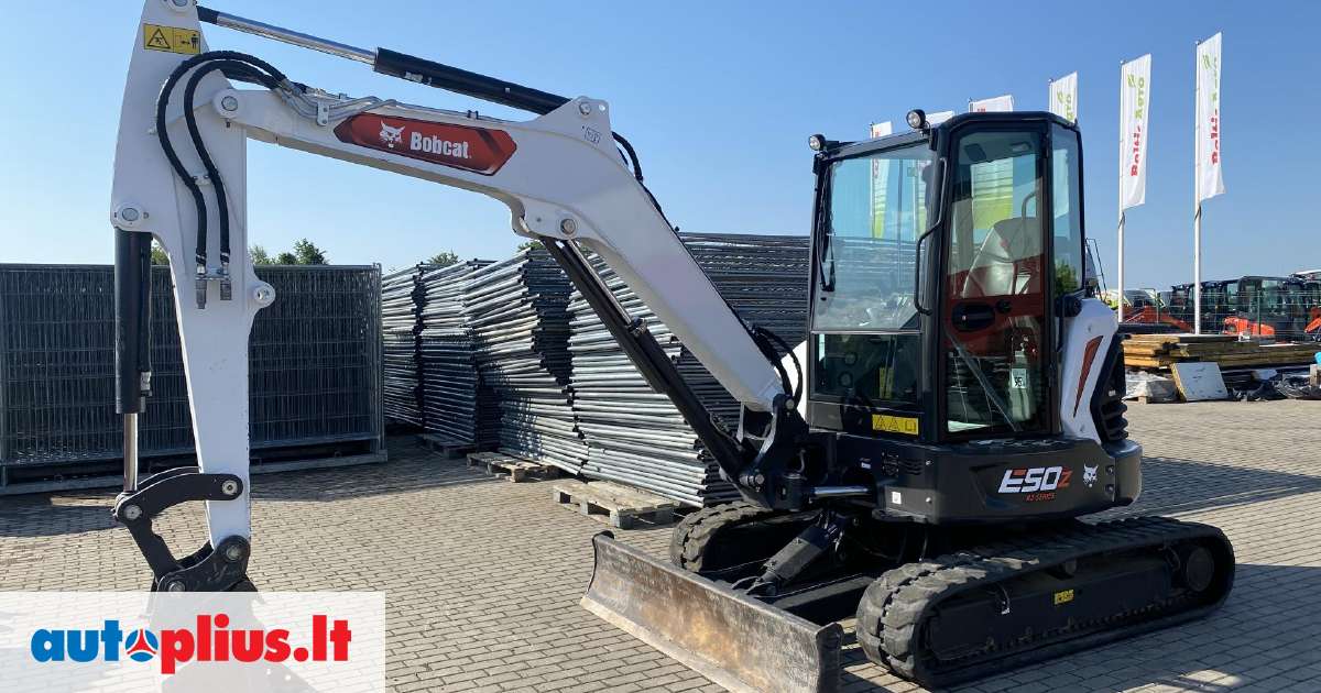 Bobcat E50z, ekskavatoriai 2023-05 m., | A23323667