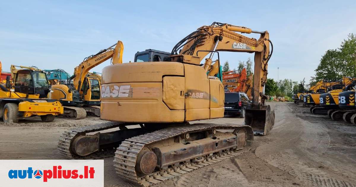 Case CX225 SR, ekskavatoriai 2006 m., | A23772567